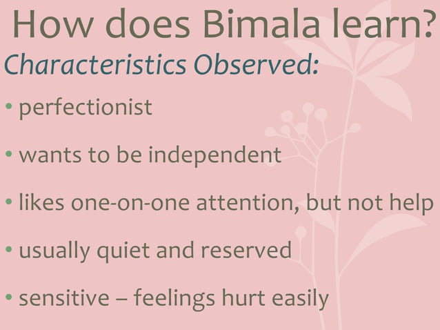 Meet the Student: Bimala | PPT