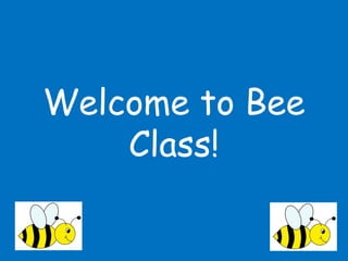 Meet the teacher 2017 - Bee Class | PPT