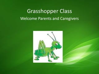 Meet the Teacher 2022 - Grasshopper.pptx | Daycare and Pre-School | Parenting