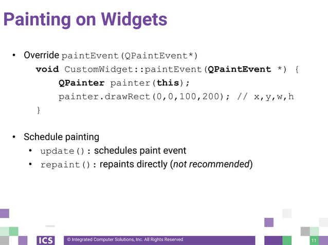 Meet the Widgets: Another Way to Implement UI | PPT