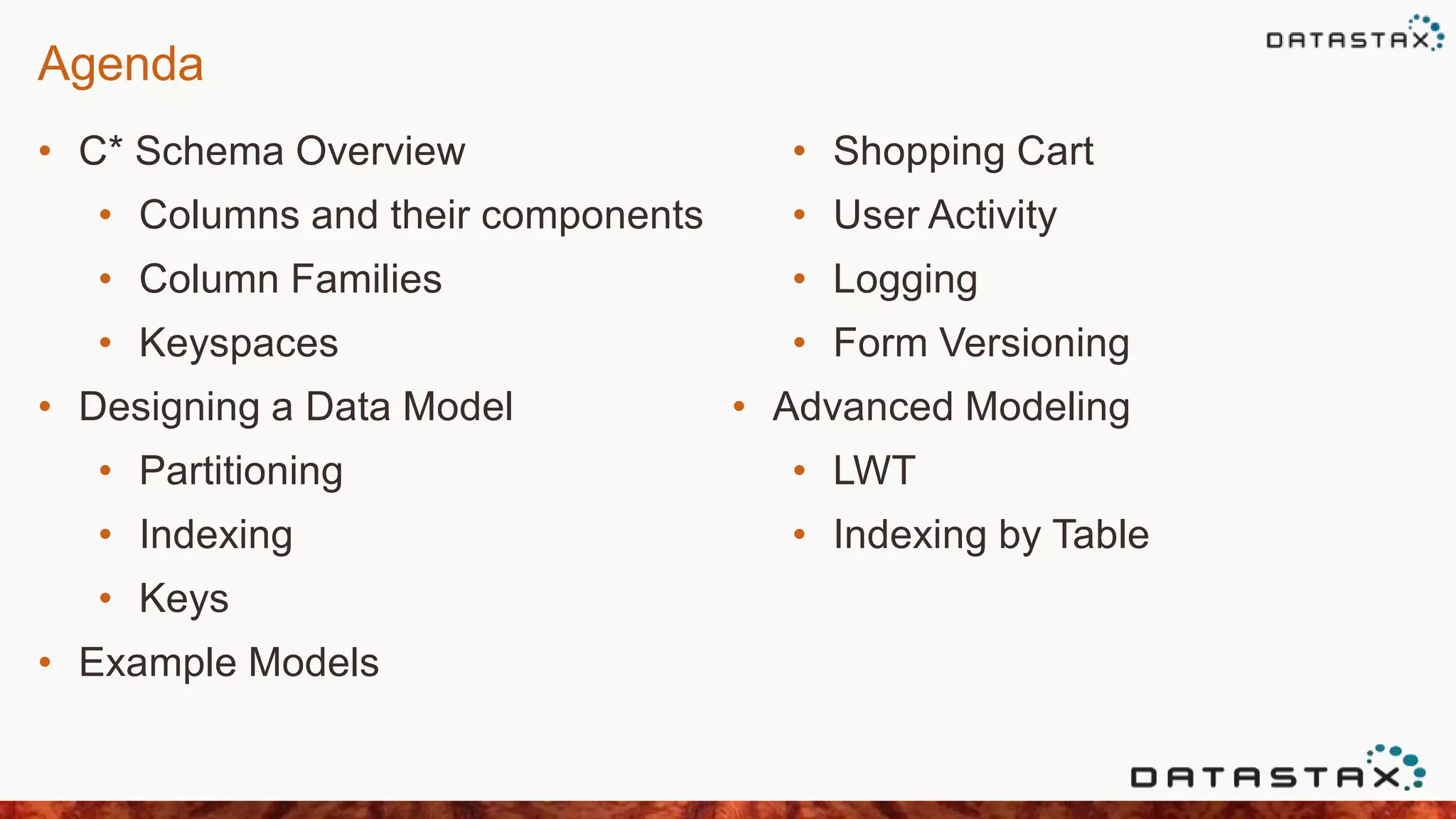 Apache Cassandra Data Modeling with Travis Price | PPT