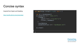 SCIO : Apache Beam API | PPT