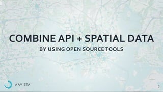 Spatial Open Data with APIs | PPTX