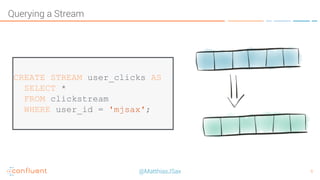 Streams, Tables, and Time in KSQL | PPT