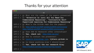 Towads Unsupervised Commonsense Reasoning in AI | PPTX | Artificial Intelligence | Technology ...