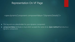 Dynamic visualforce components in Salesforce | PPTX