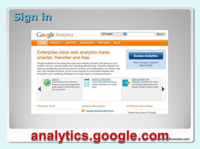 Understanding Google Analytics | PPT