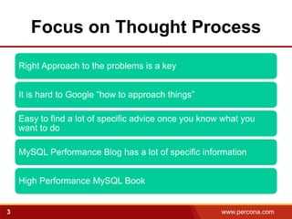 Peter Zaitsev - Practical MySQL Performance Optimization | PPT