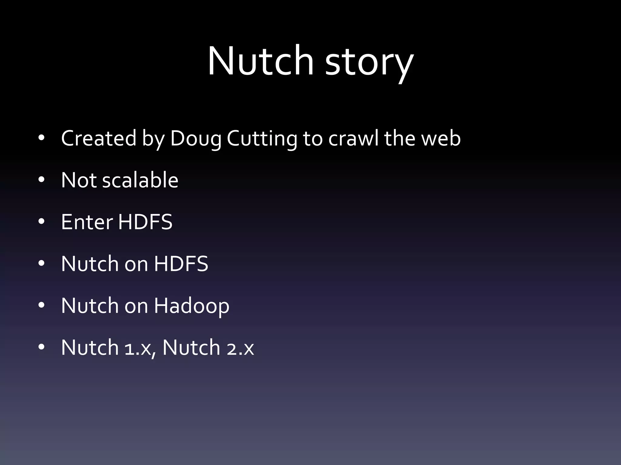 Nutch + Hadoop scaled, for crawling protected web sites (hint: Selenium ...