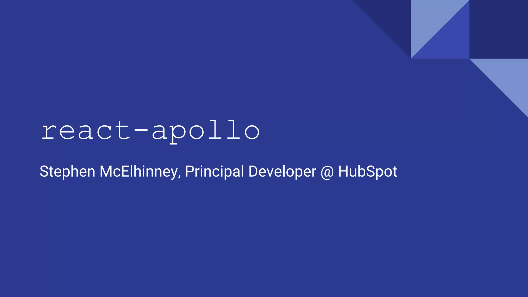 react-apollo | PPT react-apollo | PPT