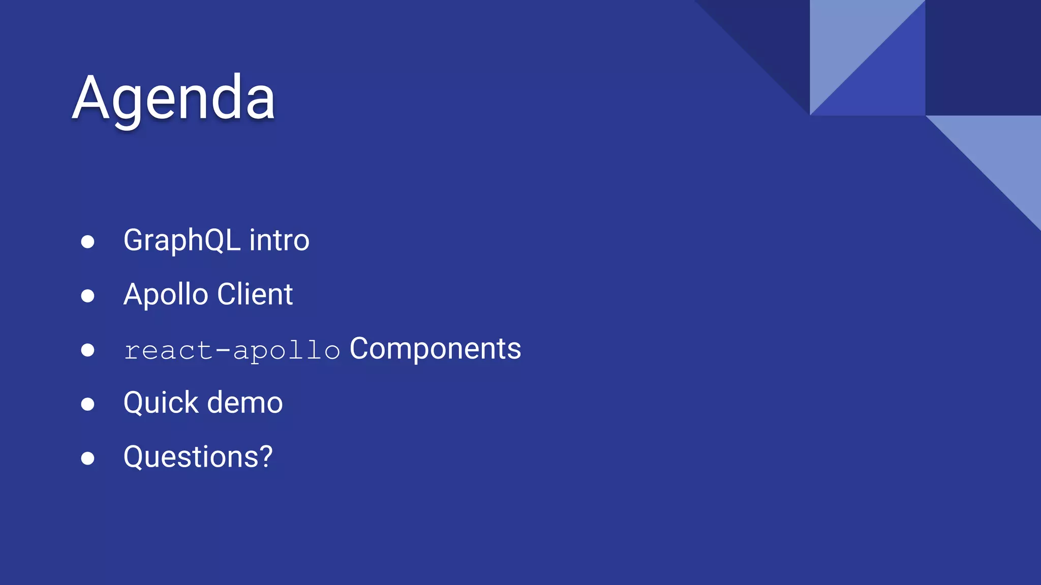 react-apollo | PPT react-apollo | PPT