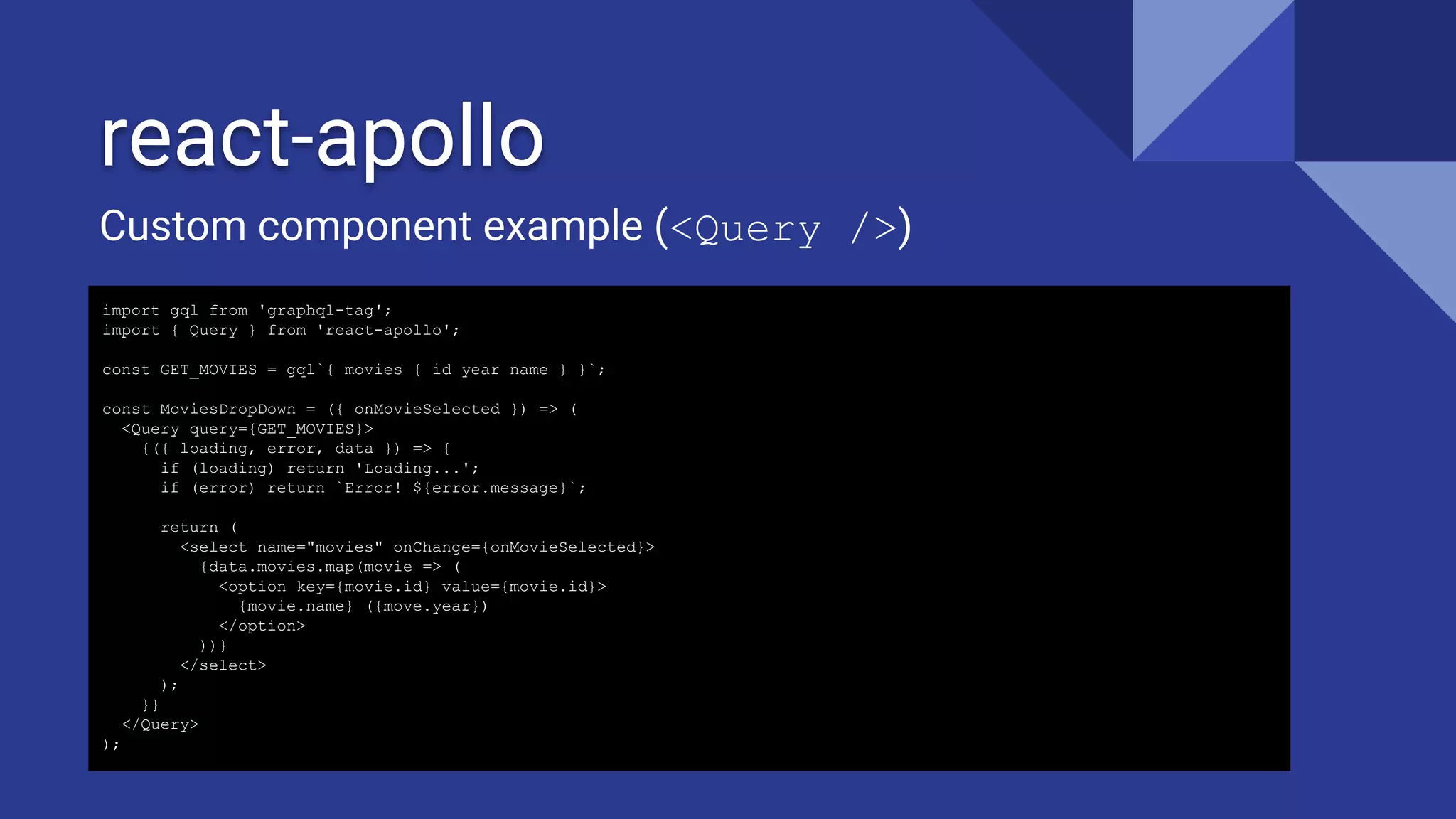 react-apollo | PPT react-apollo | PPT
