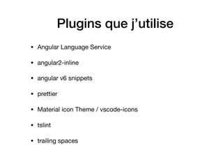 Meetup SkillValue - Angular 6 : Bien démarrer son application | PDF