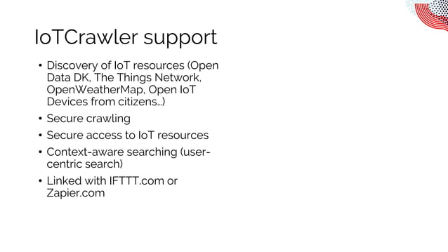 General introduction to IoTCrawler | PPT