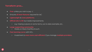 Meetup 2020 - Back to the Basics part 101 : IaC | PPT