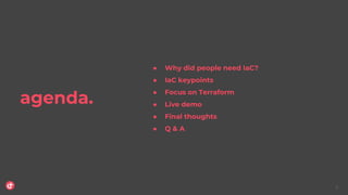 Meetup 2020 - Back to the Basics part 101 : IaC | PPT