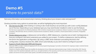 Meetup 2022 - APIs with Quarkus.pdf | Programming Languages | Computing