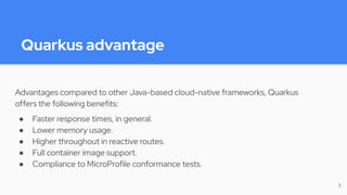 Meetup 2022 - APIs with Quarkus.pdf | Programming Languages | Computing