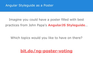 AngularJS Munich Meetup #7 - Intro | PDF | Technology & Computing