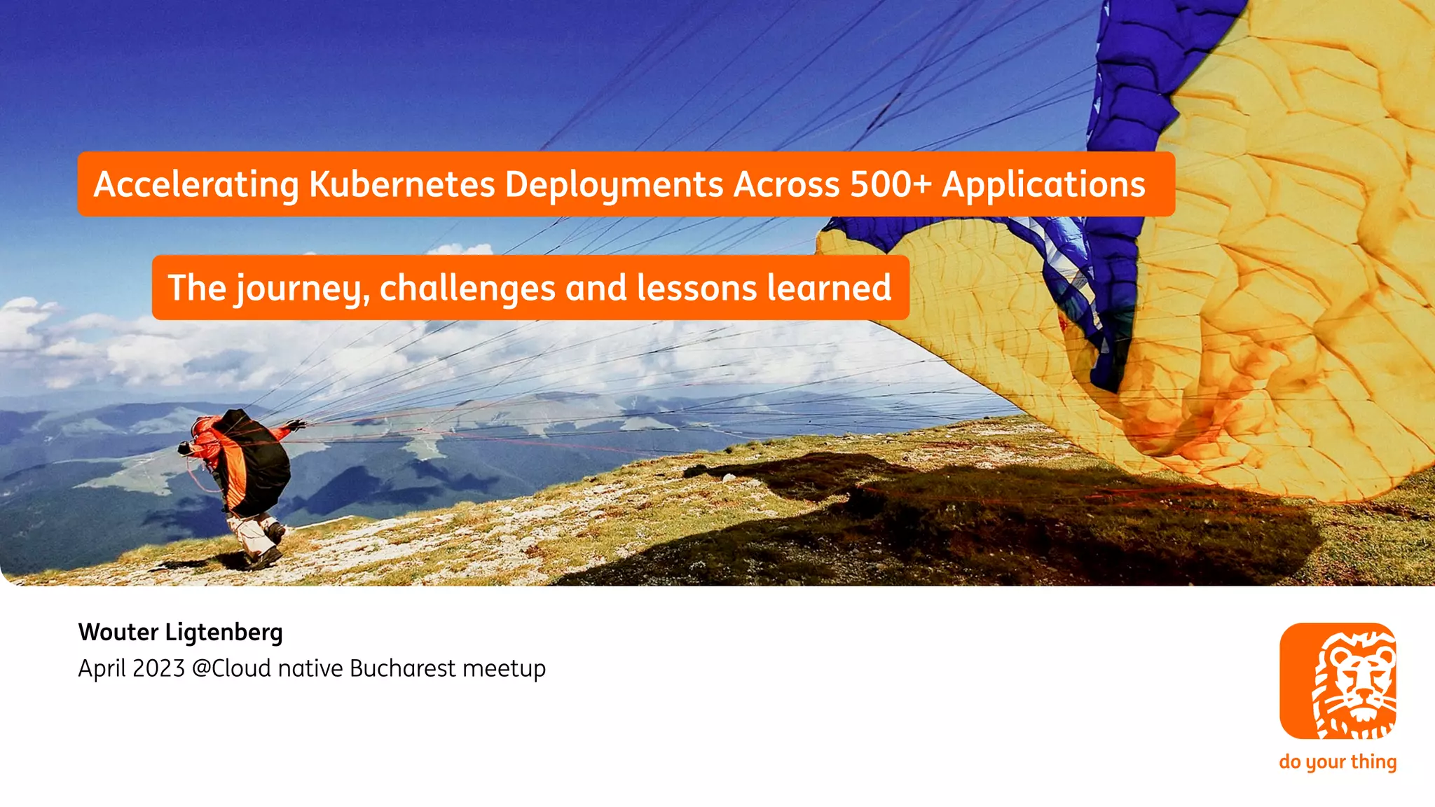 Meetup Accelerating Kubernetes Deployments Across 500 Applicationspdf