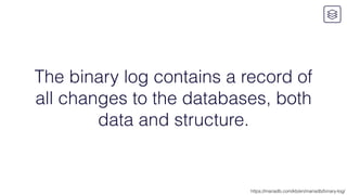 Apache Kafka DC Meetup: Replicating DB Binary Logs to Kafka | PPT