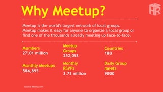 Finding Tech Talent on Meetup | PPT
