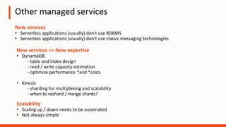 Operational challenges behind Serverless architectures | PPT