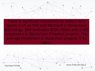 Blockchain-Hyperledger-Colombo | PPT