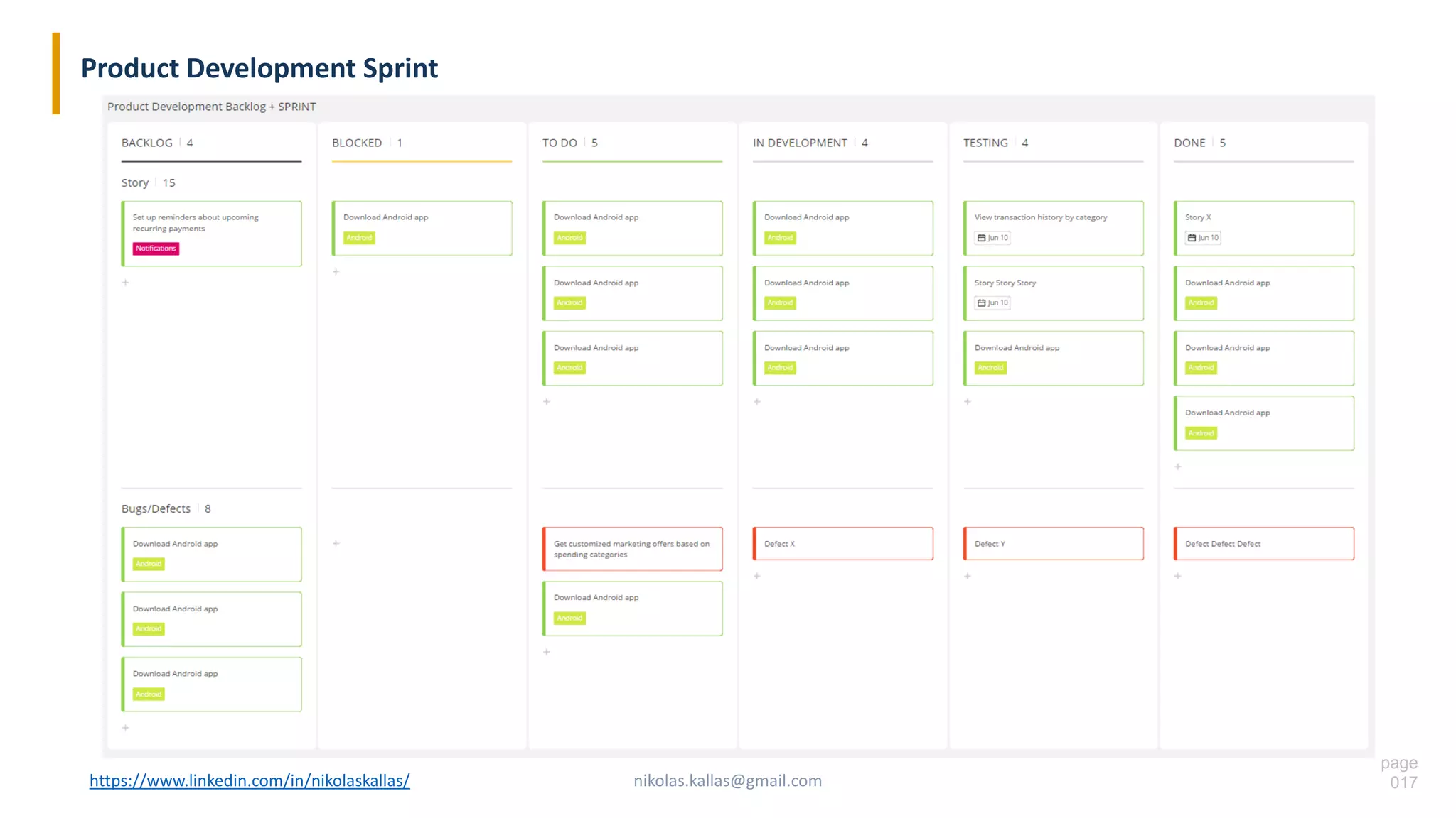 Meetup "How to build and keep your product backlog healthy?" | PPT