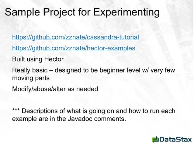 Meetup cassandra for_java_cql | PPT | Free Download