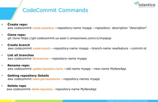 CI/CD with AWS Code Services | PPTX