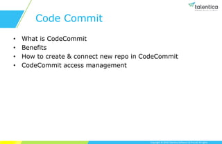 CI/CD with AWS Code Services | PPTX