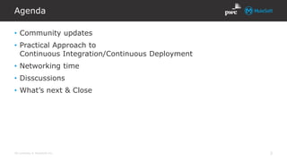 Warsaw MuleSoft Meetup #6 - CI/CD | PPT