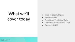 Continuous Delivery of Stateful Apps with Kubernetes in Production | PDF