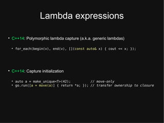 C++17 introduction - Meetup @EtixLabs | PPT
