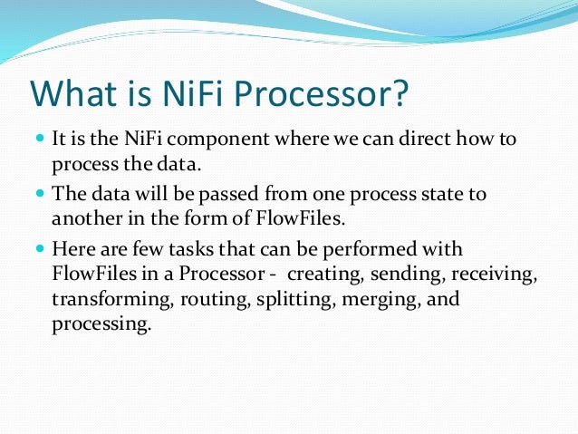 Apache Nifi Custom Processor 1515