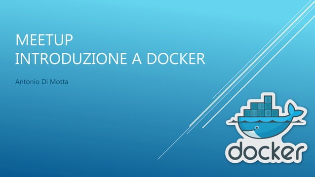 Introduzione a Docker | PPT