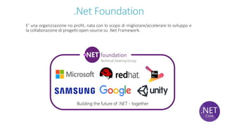 Introduzione a .Net Core | PPTX | Programming Languages | Computing