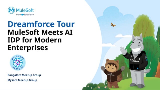 Dreamforce Tour: MuleSoft Meets AI: IDP for Modern Enterprises | PPTX