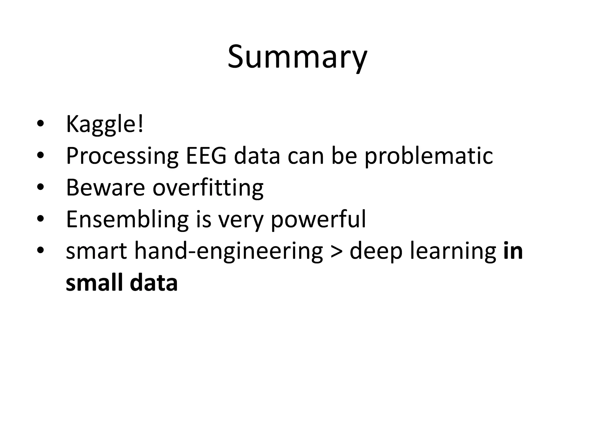 Building predictive models on EEG data. | PPT
