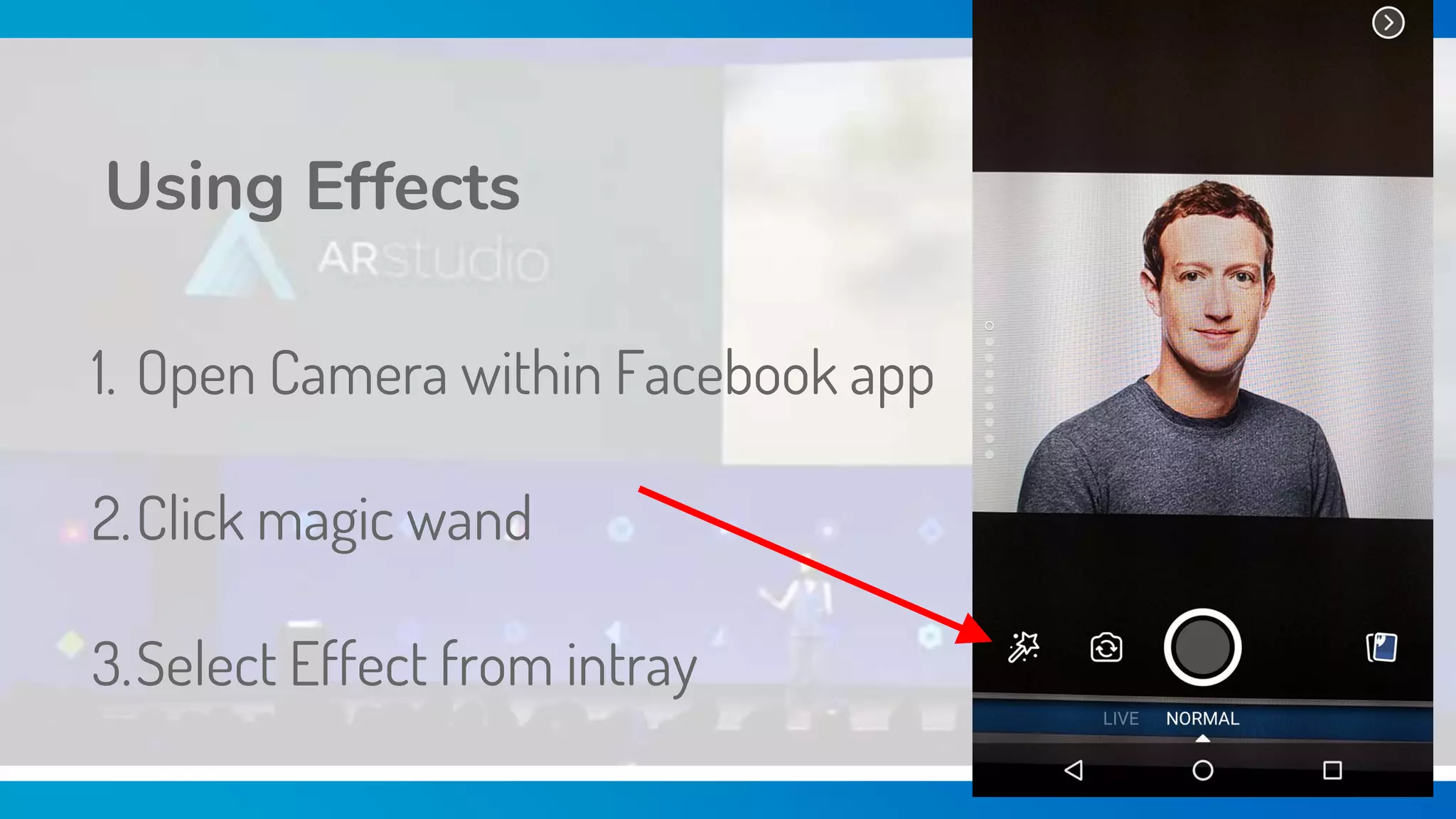 Introduction to Facebook Augmented Reality Camera Effects | PPT