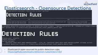 Meetup elastic centralised security monitoring with decentralized clusters | PPT