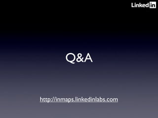 LinkedIn Meetup - InMaps | PPT