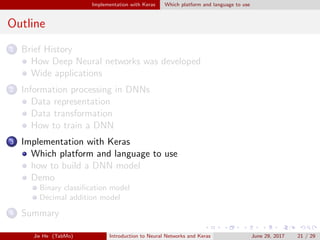 Introduction to neural networks and Keras | PDF | Technology Industry | Industries