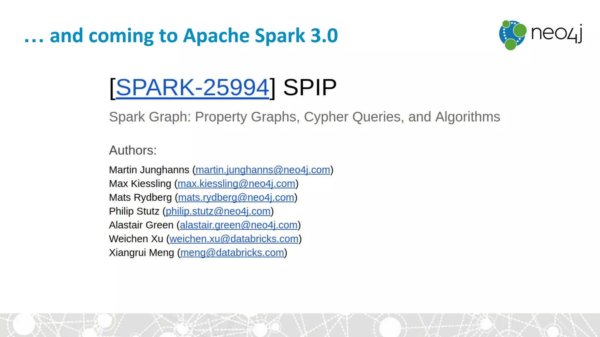 Morpheus Sql And Cypher In Apache Spark Ppt
