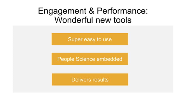 Employee Engagement, Performance Management & Productivity - November ...