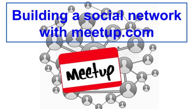 Meetup project | PPT