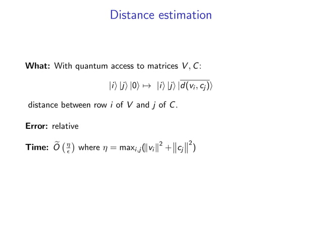 Quantum Machine Learning and QEM for Gaussian mixture models ...