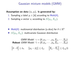 Quantum Machine Learning and QEM for Gaussian mixture models ...