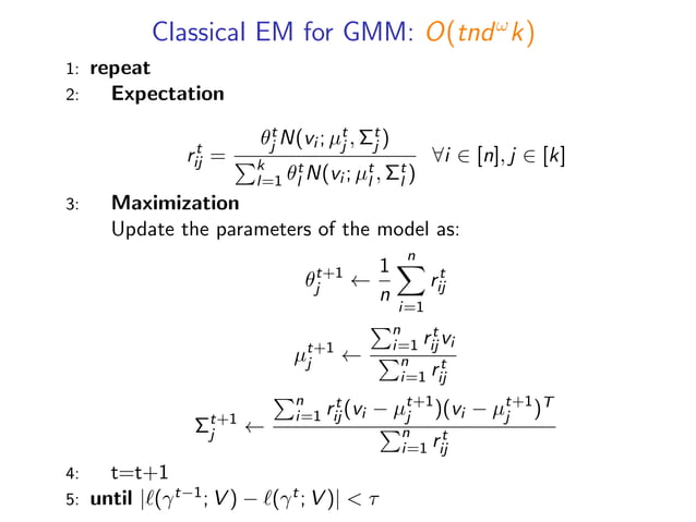 Quantum Machine Learning and QEM for Gaussian mixture models ...